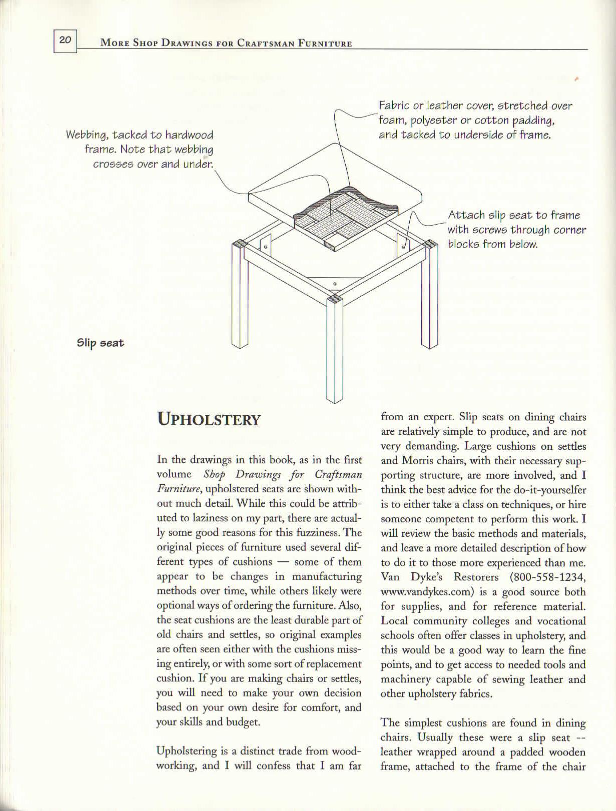 Stickley Craftsman Furniture Plans: 30 Designs (PDF) - Etsy