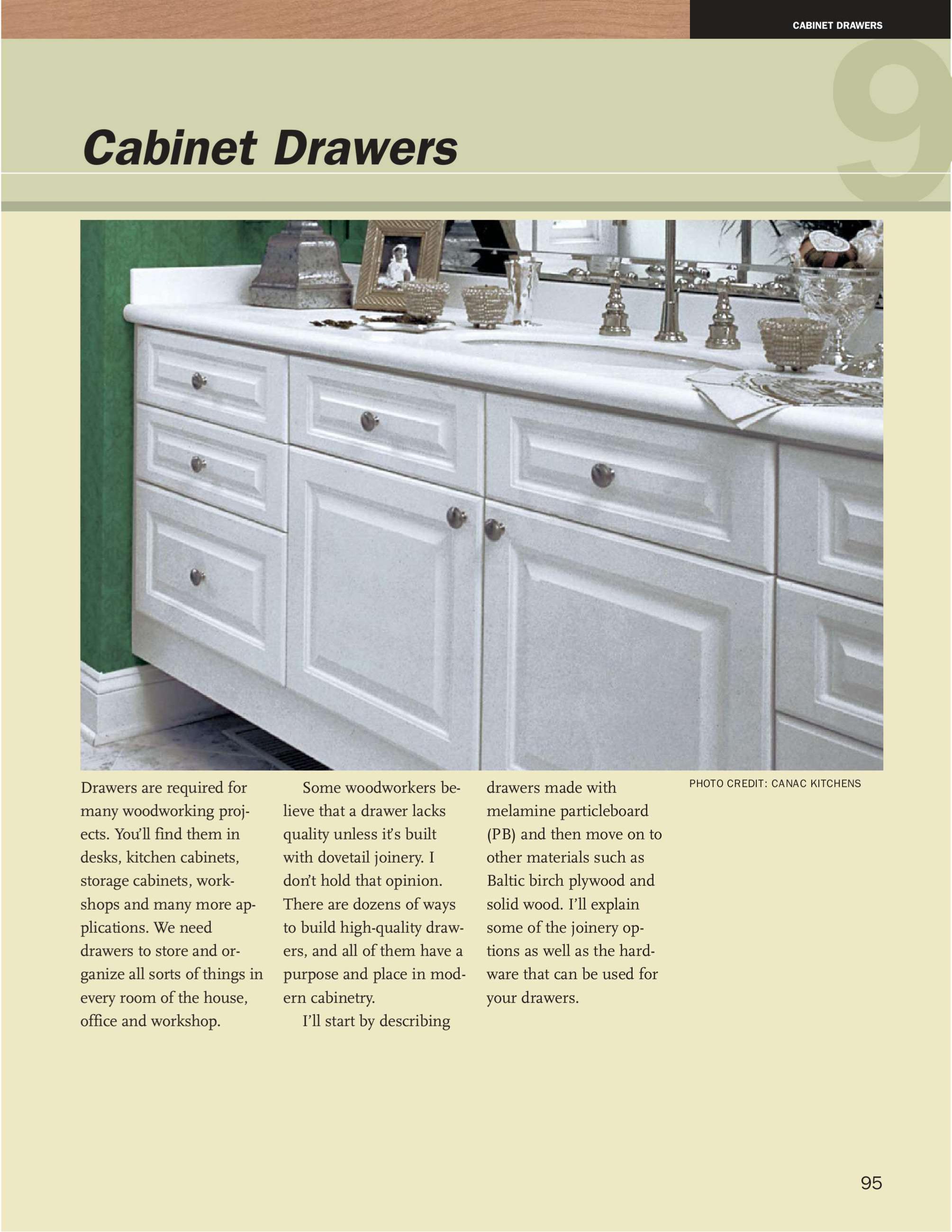 Cabinet Doors and Drawers:- A Comprehensive How -to Guide (PDF Gide) - Etsy