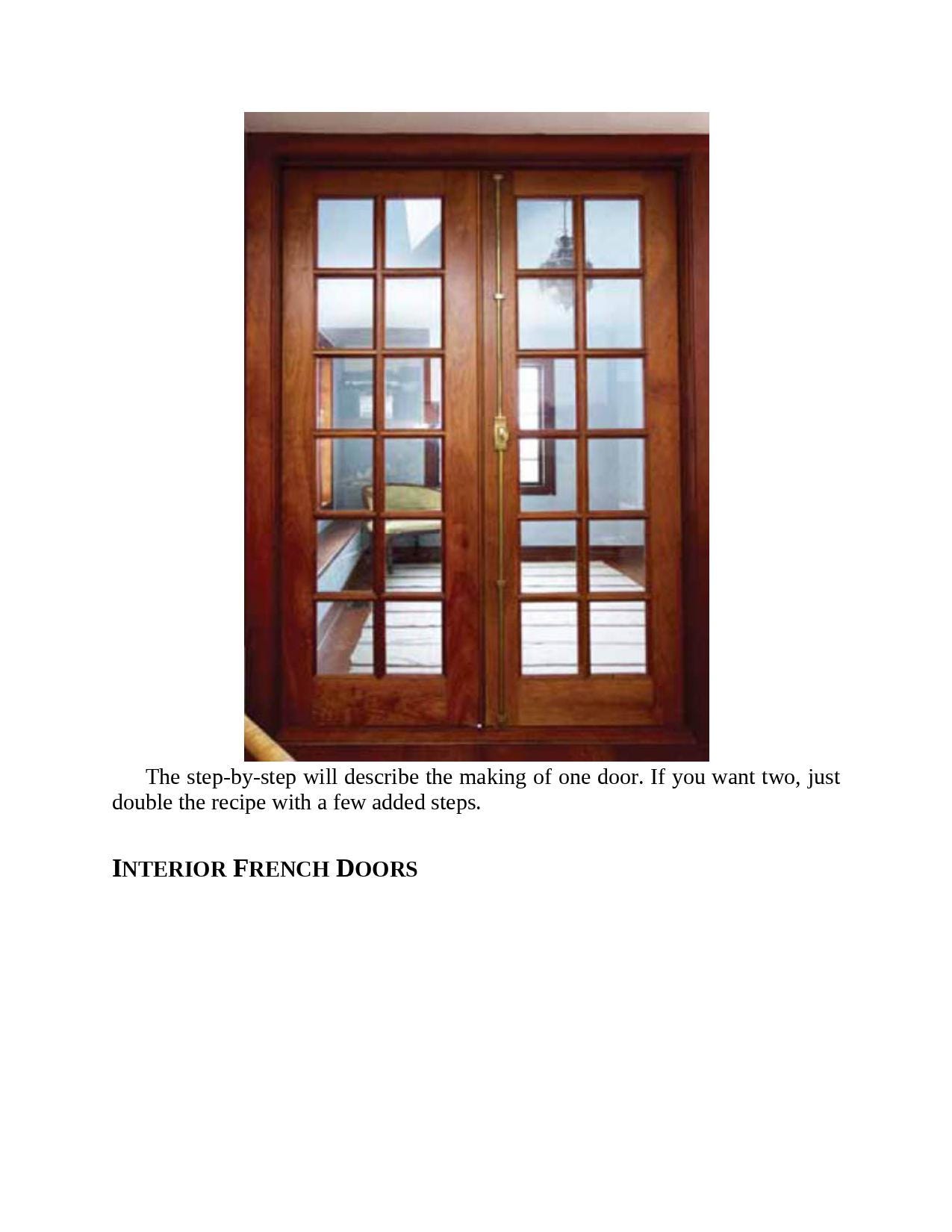 Door Making Guide: Woodworking Techniques & DIY Projects (PDF) - Etsy