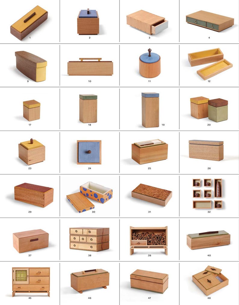52 Wooden Box-making Projects : Improve Your Design Skills for Boxes ...