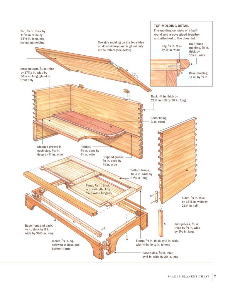 Chests and Cabinets: Woodworking Project, Wall Cabinets, Bookcases ...