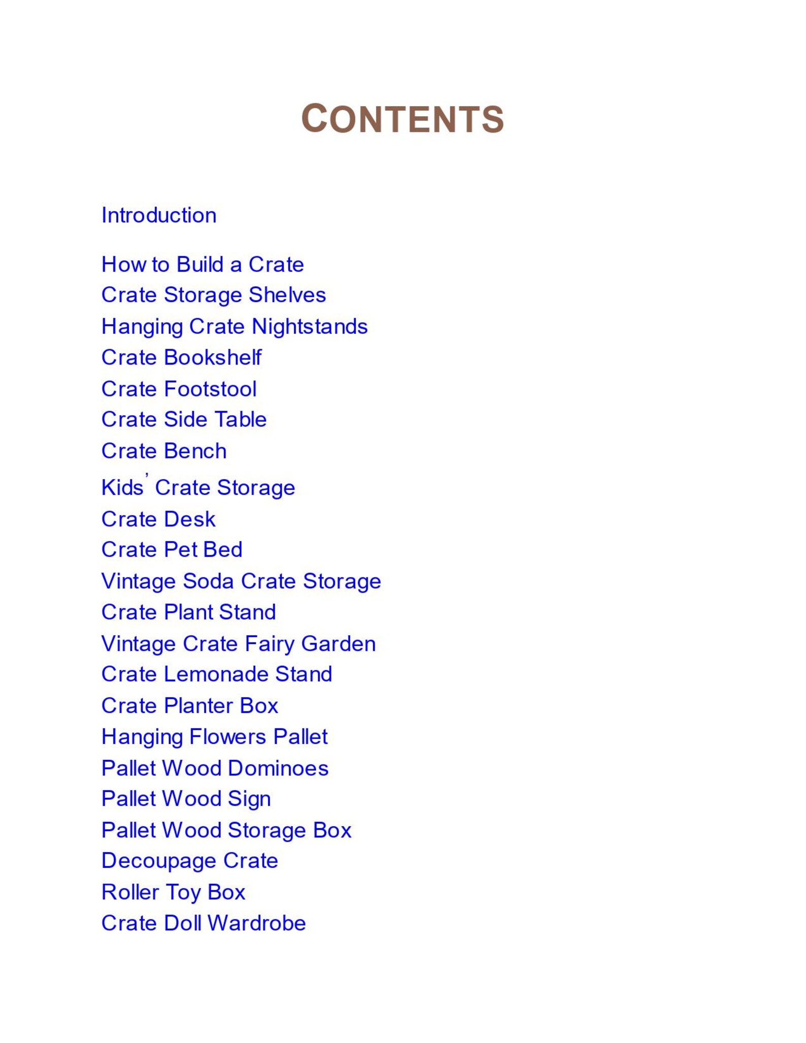 Crafting With Wooden Crates and Pallets: 25 Simple Projects for Home ...