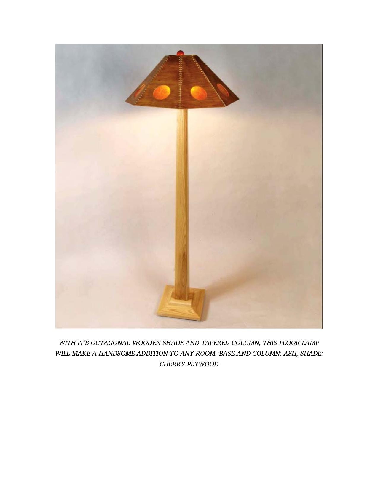 Crafting Wooden Lamps: 24 Brilliant Weekend Projects, DIY Wood ...