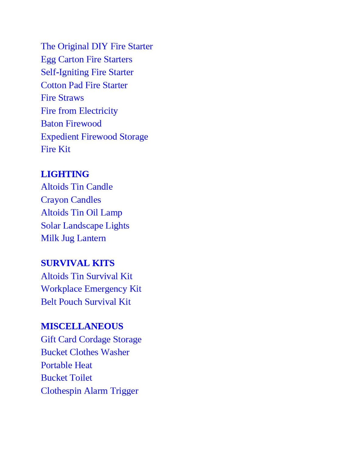 Prepper's Survival Hacks -50 DIY Projects for Lifesaving Gear, Gadgets ...