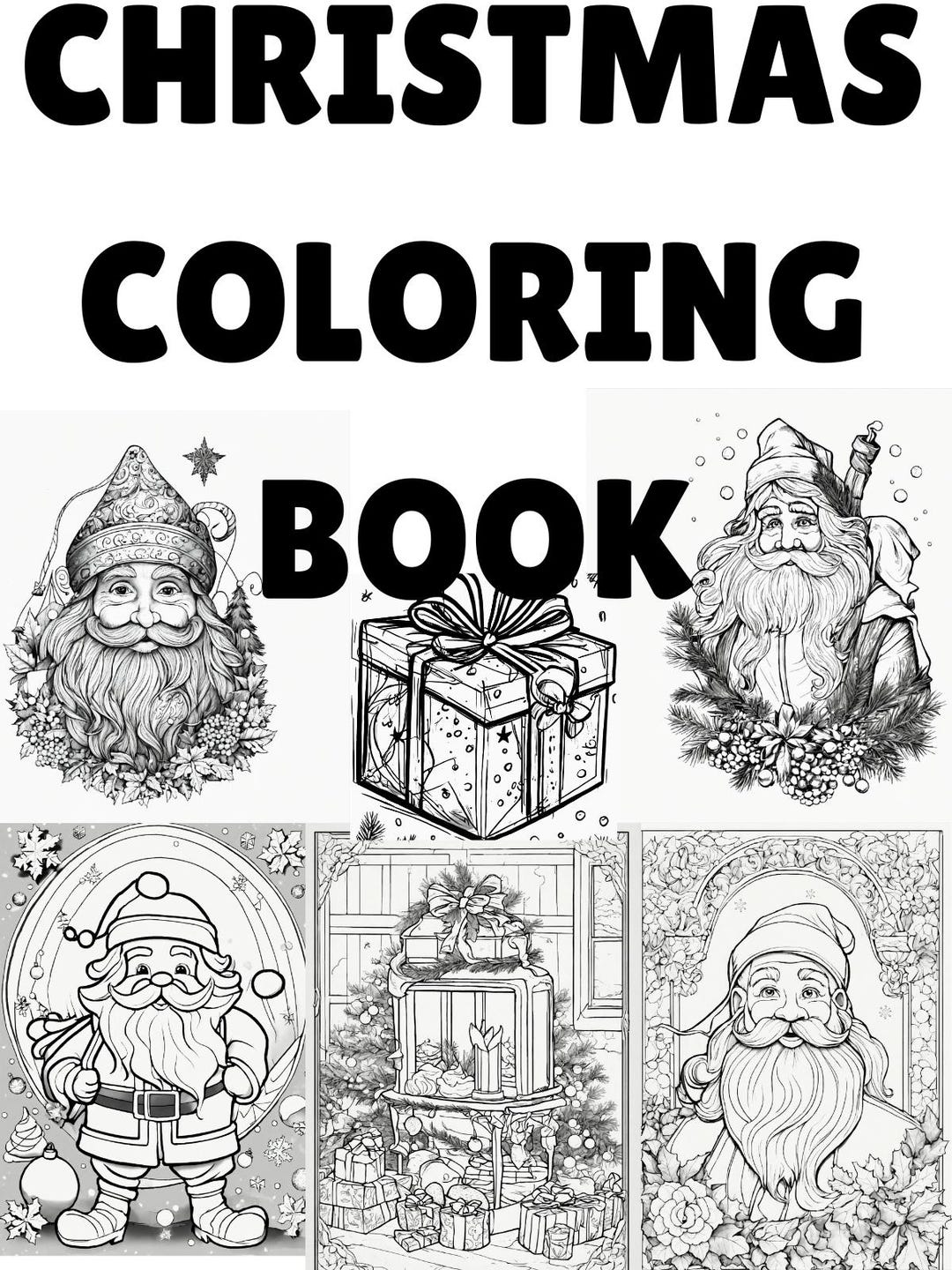 Magical Christmas Gnomes Coloring Book – Festive Fun for All Ages ...