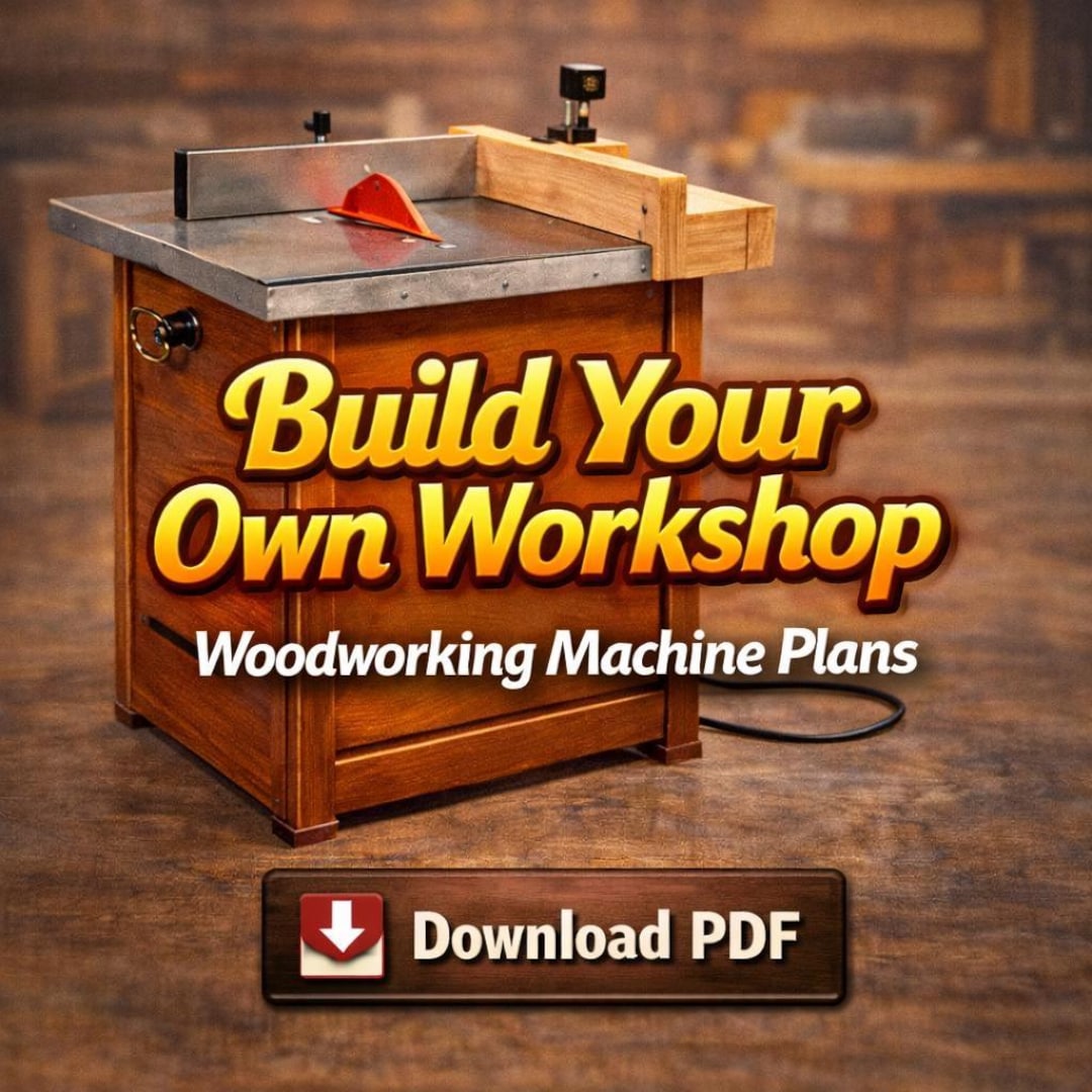 Build Your Own Workshop- Simple Woodworking Machine Plans (PDF Guide ...