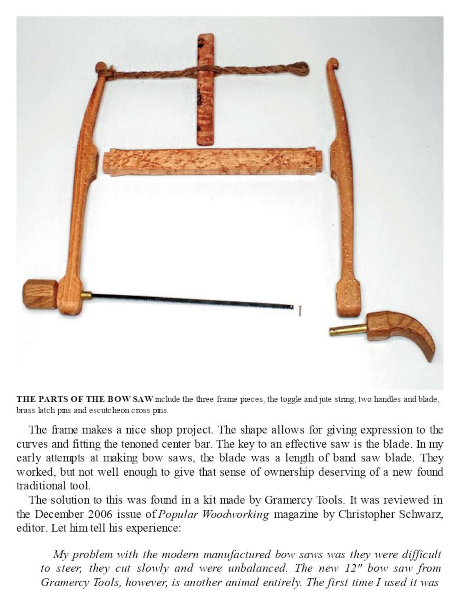 Making Wood Tools :traditional Woodworking Tools You Can Make in Your ...