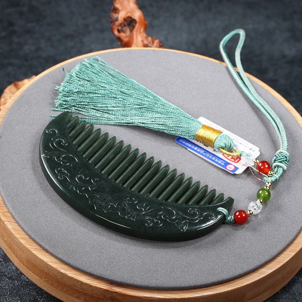 Jade Comb - Etsy