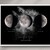 Custom Moon Phase, Personalized Moon Phase Print, Moon by Date Wall Art ...