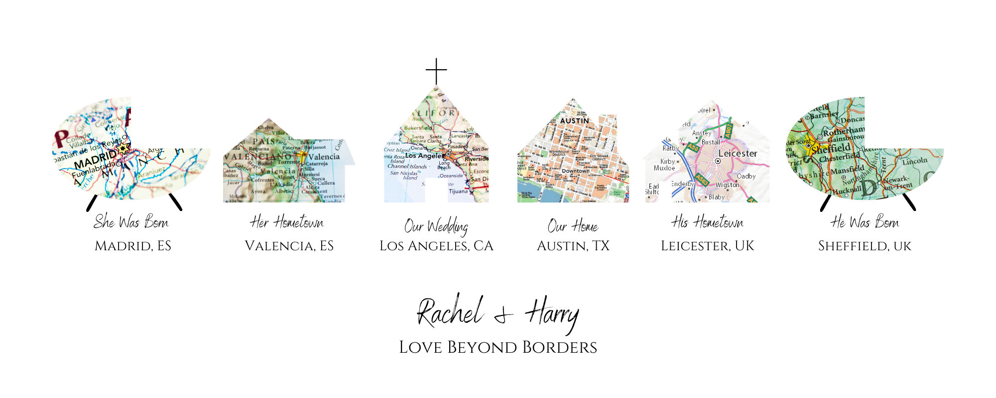 Custom Love Story Map Art, Life Story Map Print, Couple Map Wall Art ...
