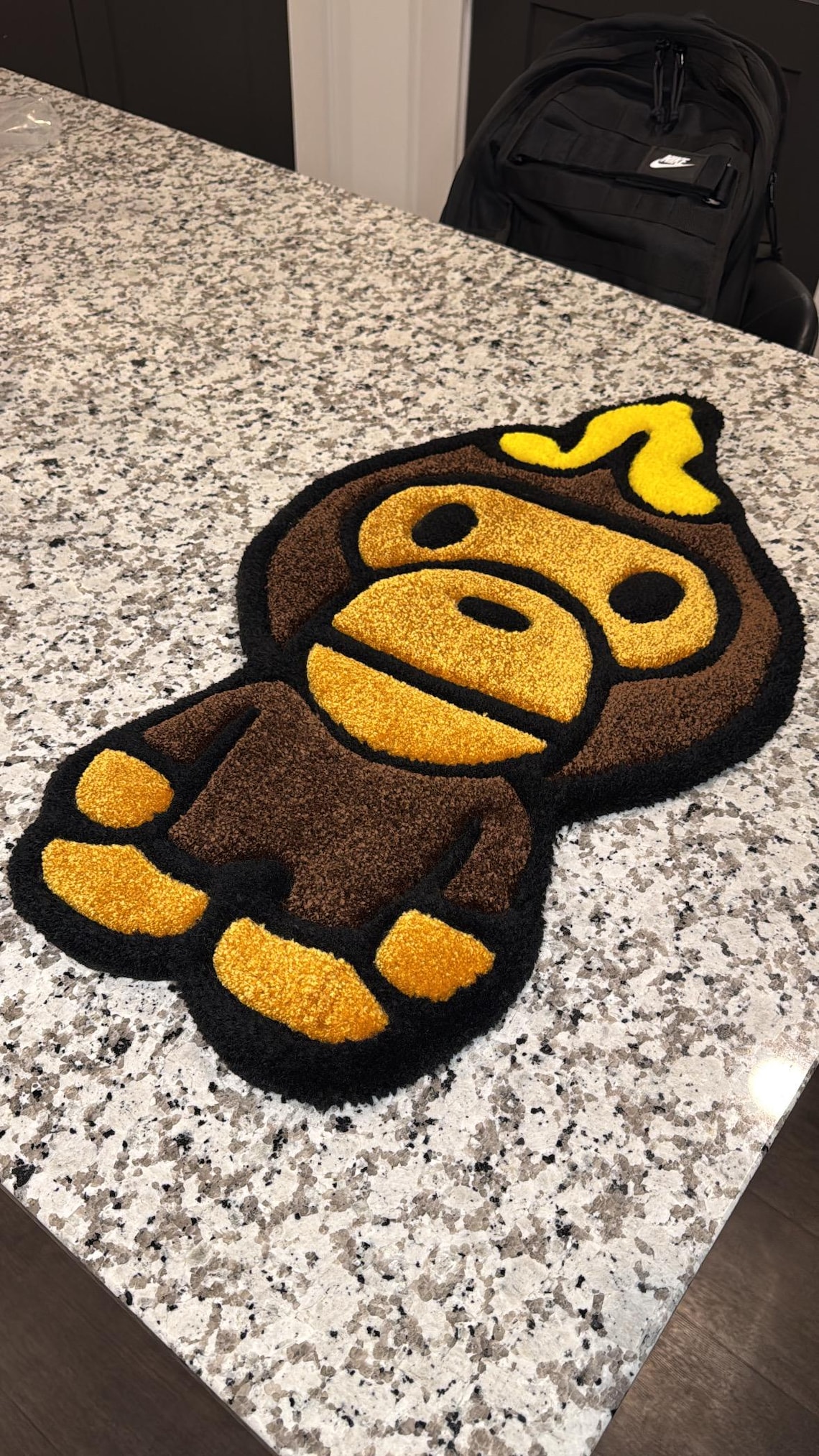 BABY MILO BAPE Inspo Handmade Tufted Rug - Etsy