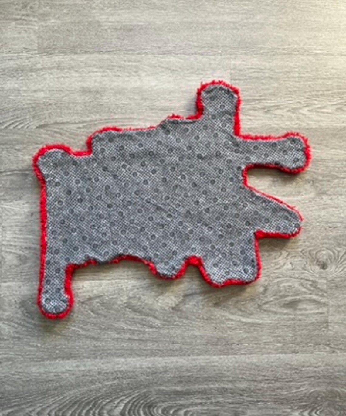 RED STUSSY Tufted Rug Handmade - Etsy