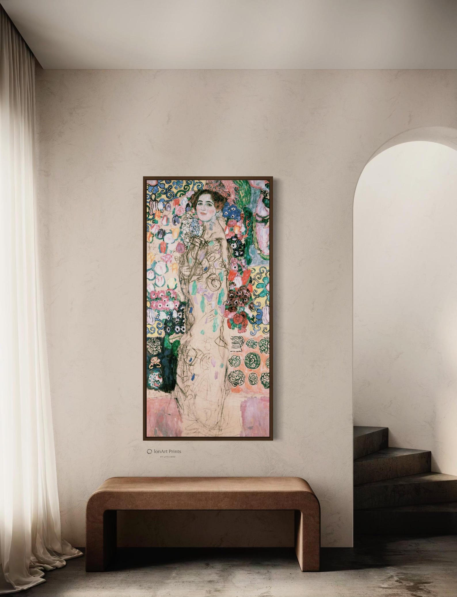 Printable Gustav Klimt Wall Art | Maria Munk Portrait | Tall Vertical ...