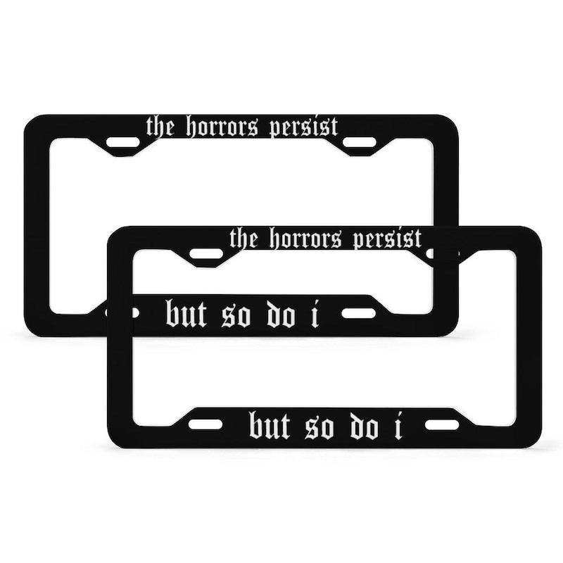 Emo Car Plate Frame - Etsy