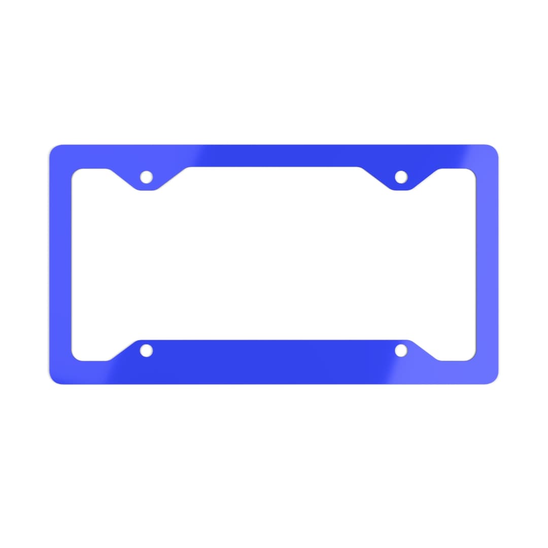 Royal Blue License Plate Frame, Car Accessories for Women, Cute Car ...