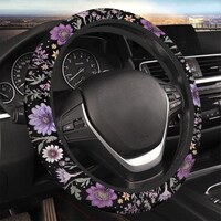 Peacock Feather Crochet Steering Wheel Cover - Etsy