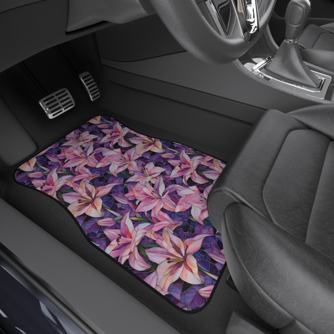 Car Floor Mats Pink