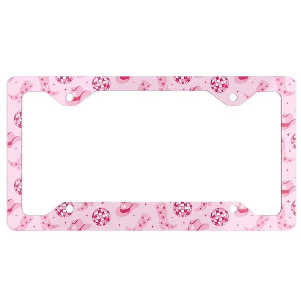 Western License Plate Frame - Etsy