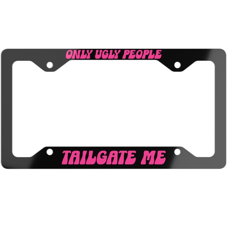 Funny License Plate Frames - Etsy