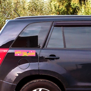 Drive Safe Bestie Bumper Sticker Funny Gift Cute Waterproof Car Decal ...