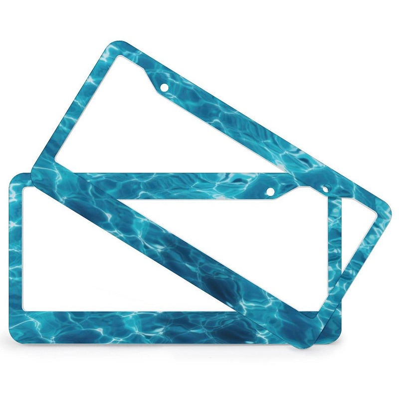 Ocean License Plate Frame - Etsy
