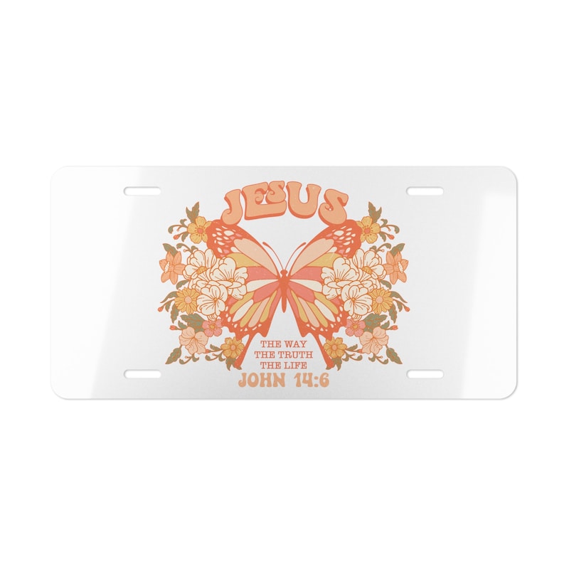 Bible License Plate - Etsy