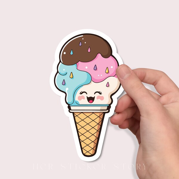 Ice Cream Window Decal - Etsy