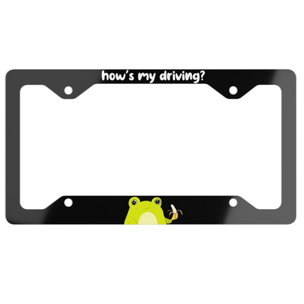 Funny License Plate Frames - Etsy