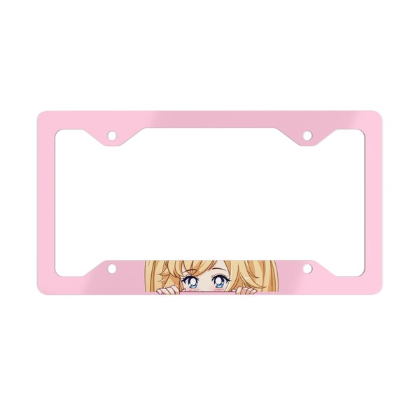 Anime Girl License Plate - Etsy
