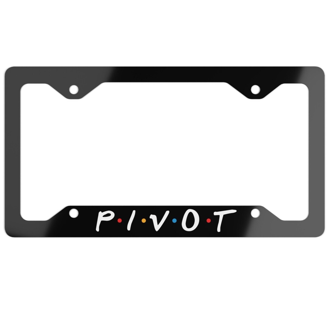Pivot License Plate Frame, Gen Z Car Bumper, Funny Car Decor, Funny ...