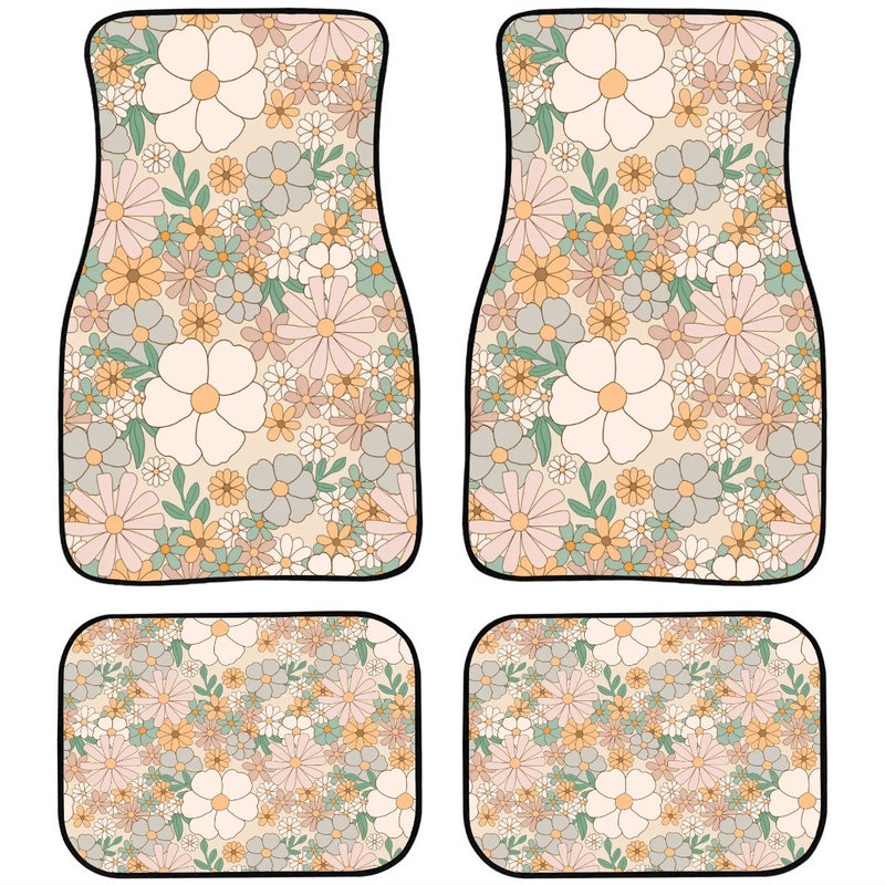 Floral Car Mats - Etsy