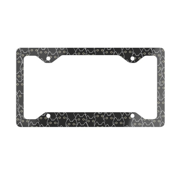 Cat Car License Plate Frame - Etsy