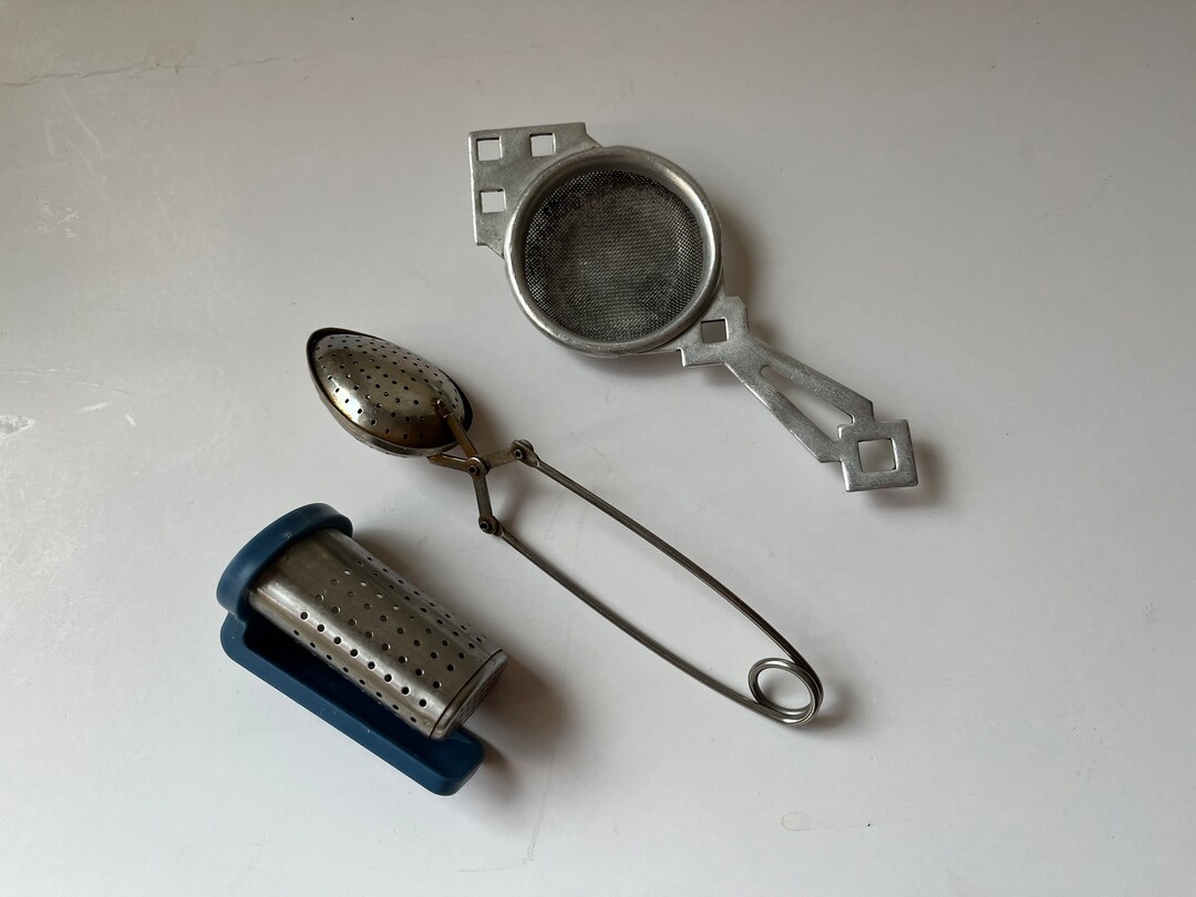 Vintage Soviet Kitchen Set, Made in USSR, Metal Tea Strainers, Vintage ...