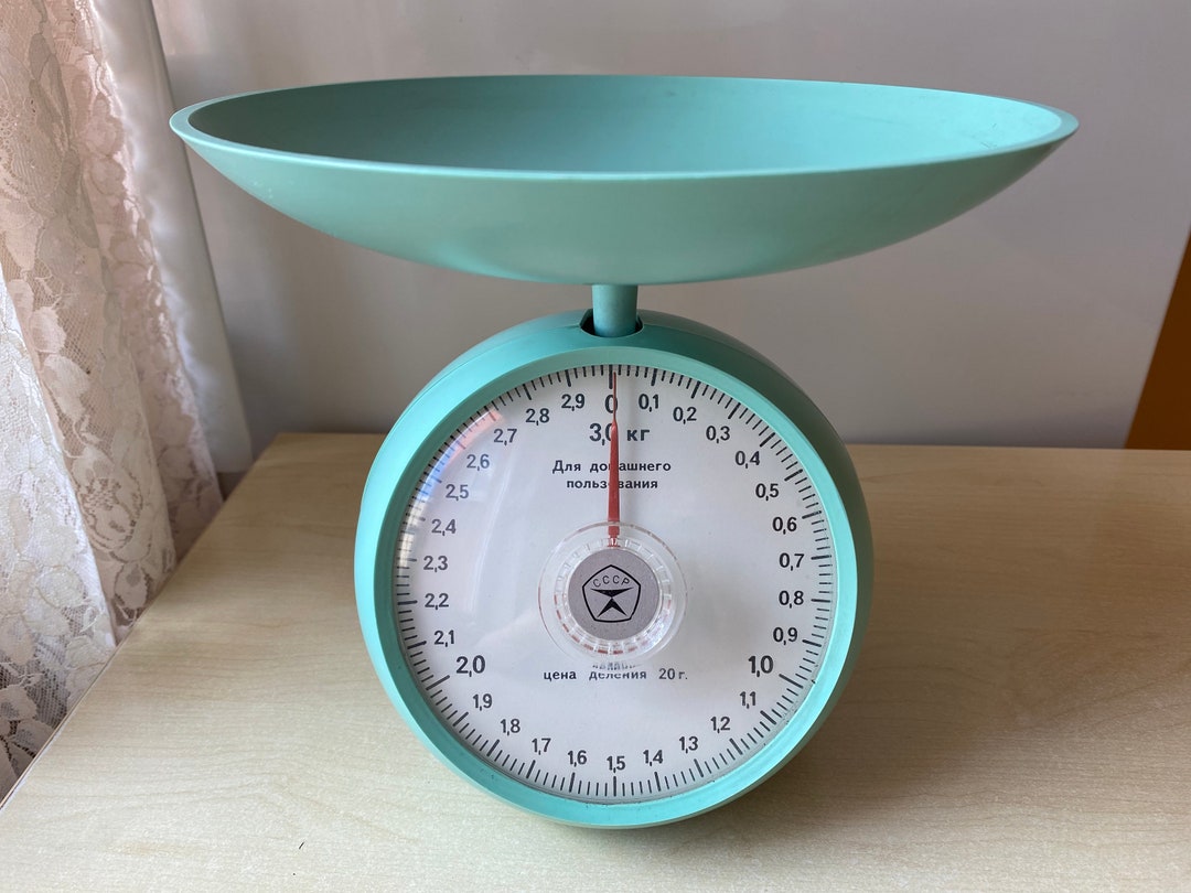 Vintage Kitchen Scales, Kitchen Scales, Soviet Scales, USSR Vintage ...