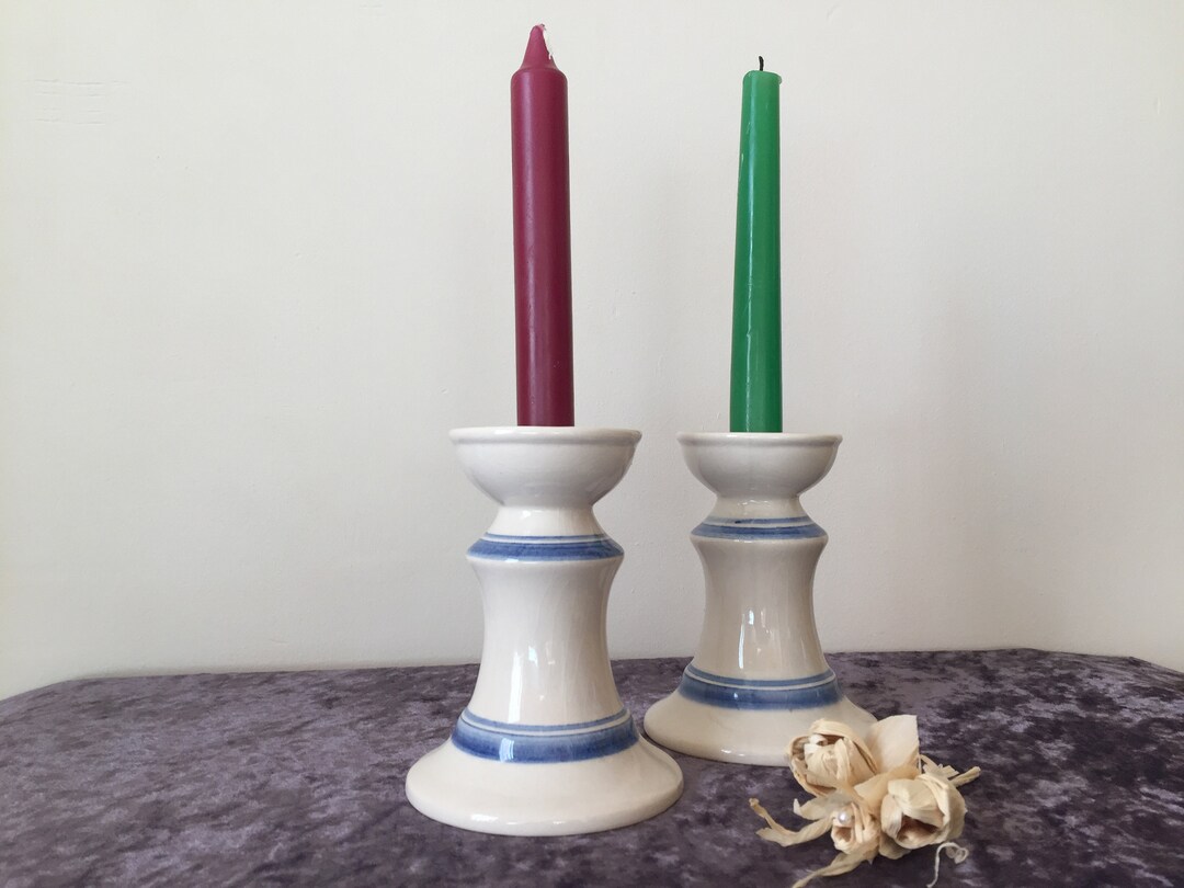 Vintage Porcelain Candlestick, Antique Candle Holder, Vintage Home ...