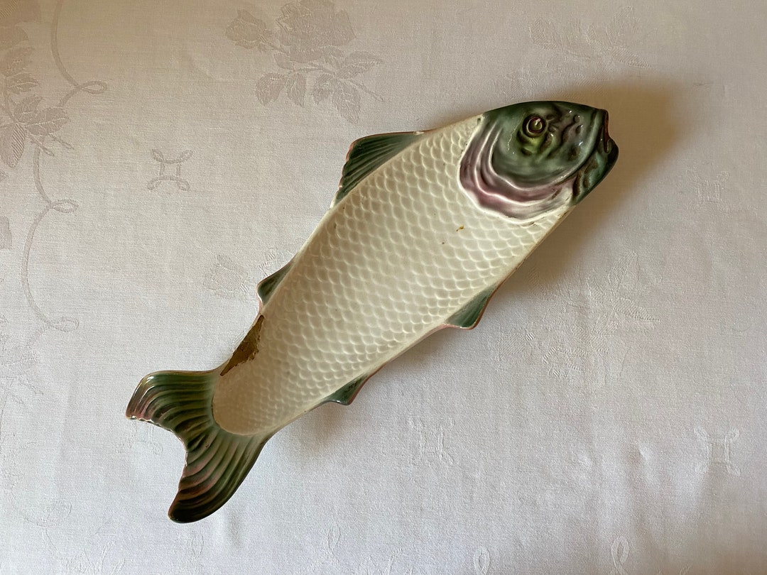 German Vintage Fish Plates at Deidra Mckoy blog
