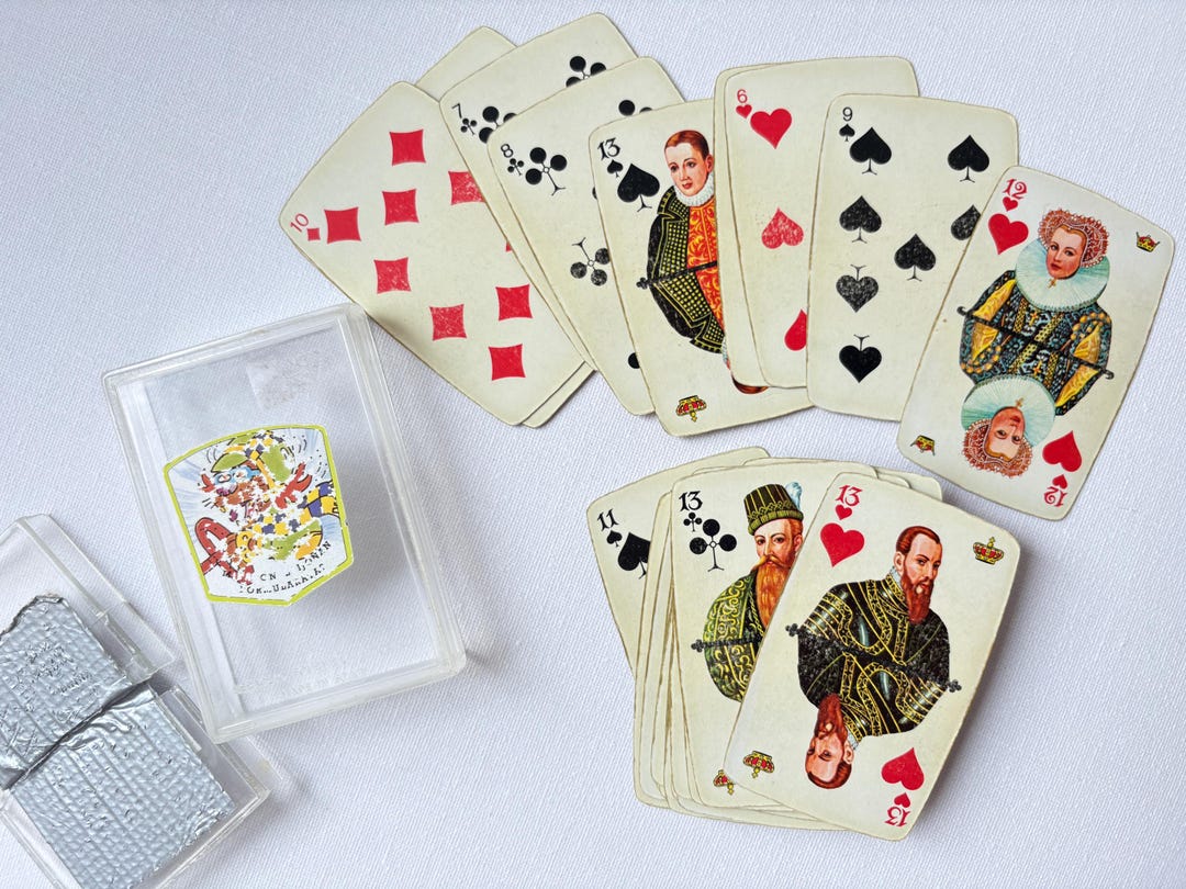 Vintage Spanish Playing Cards Deck | Baraja Española Naipes ...