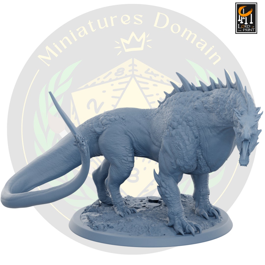 Tiamat Dragonspawn Green Dragon RM| Miniature Dungeons and Dragons Dnd ...