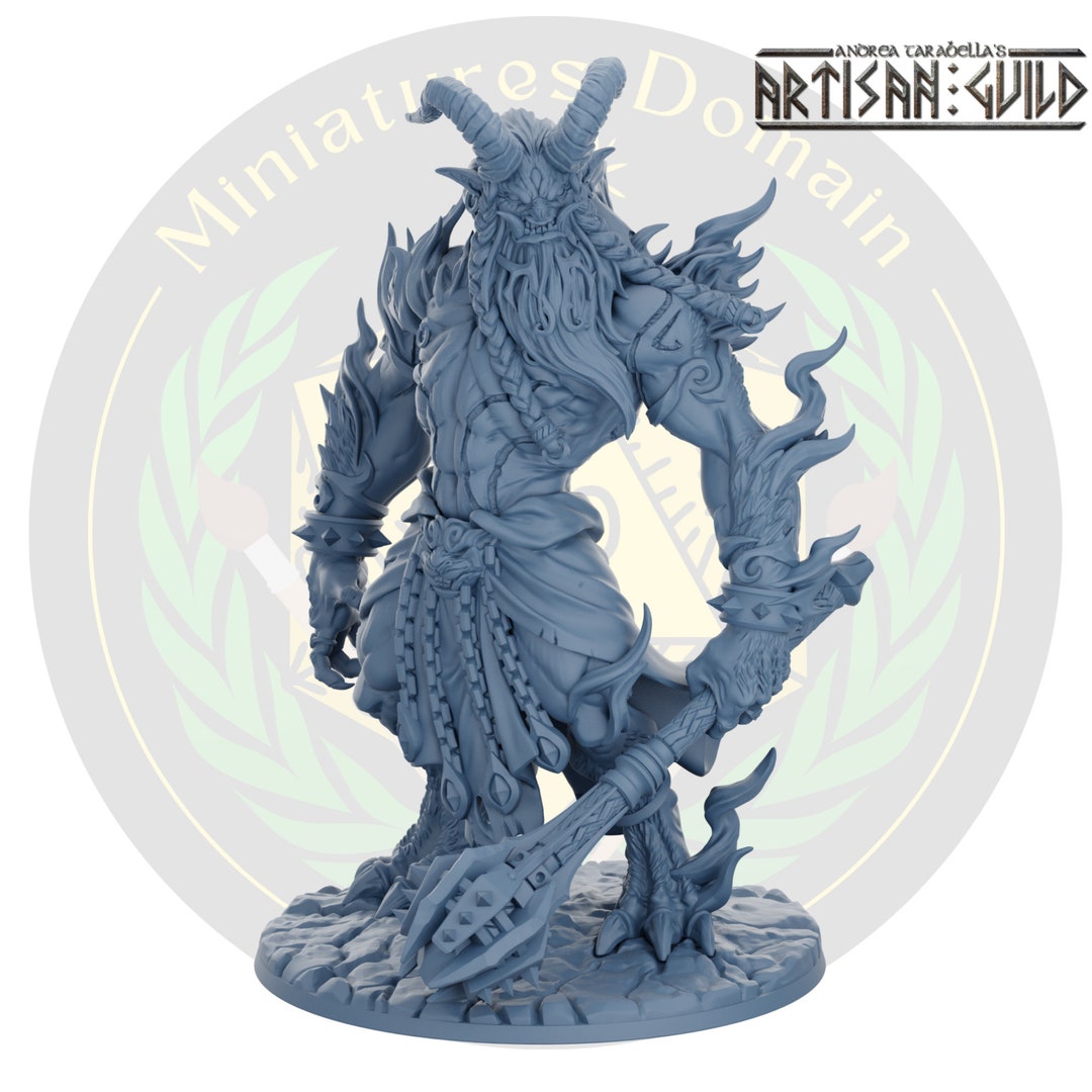 Ifrit - Monarch of Flames Demon AG | Miniature Dungeons and Dragons Dnd ...