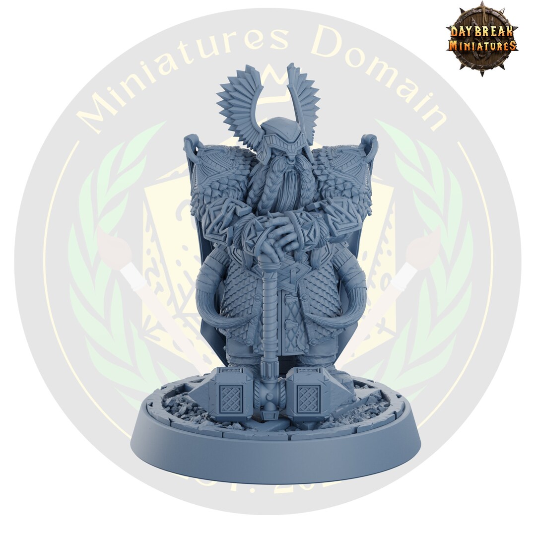Judge Sindri Dwarf Fighter DBM | Miniature Dungeons and Dragons Dnd ...