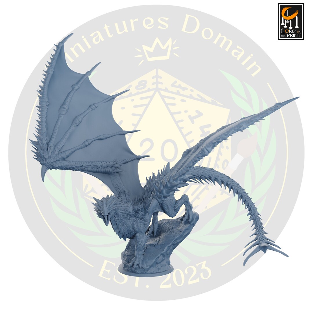 Young Red Dragon RM| Miniature Dungeons and Dragons Dnd Tabletop ...