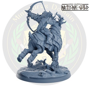 Noble Alfar Cervid Rider Ranger Elf Male AG | Miniature Dungeons and ...