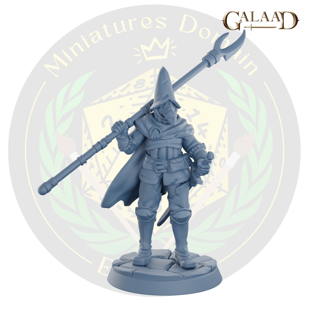 Plague Soldier Human Fighter Galaad | Miniature Dungeons and Dragons ...