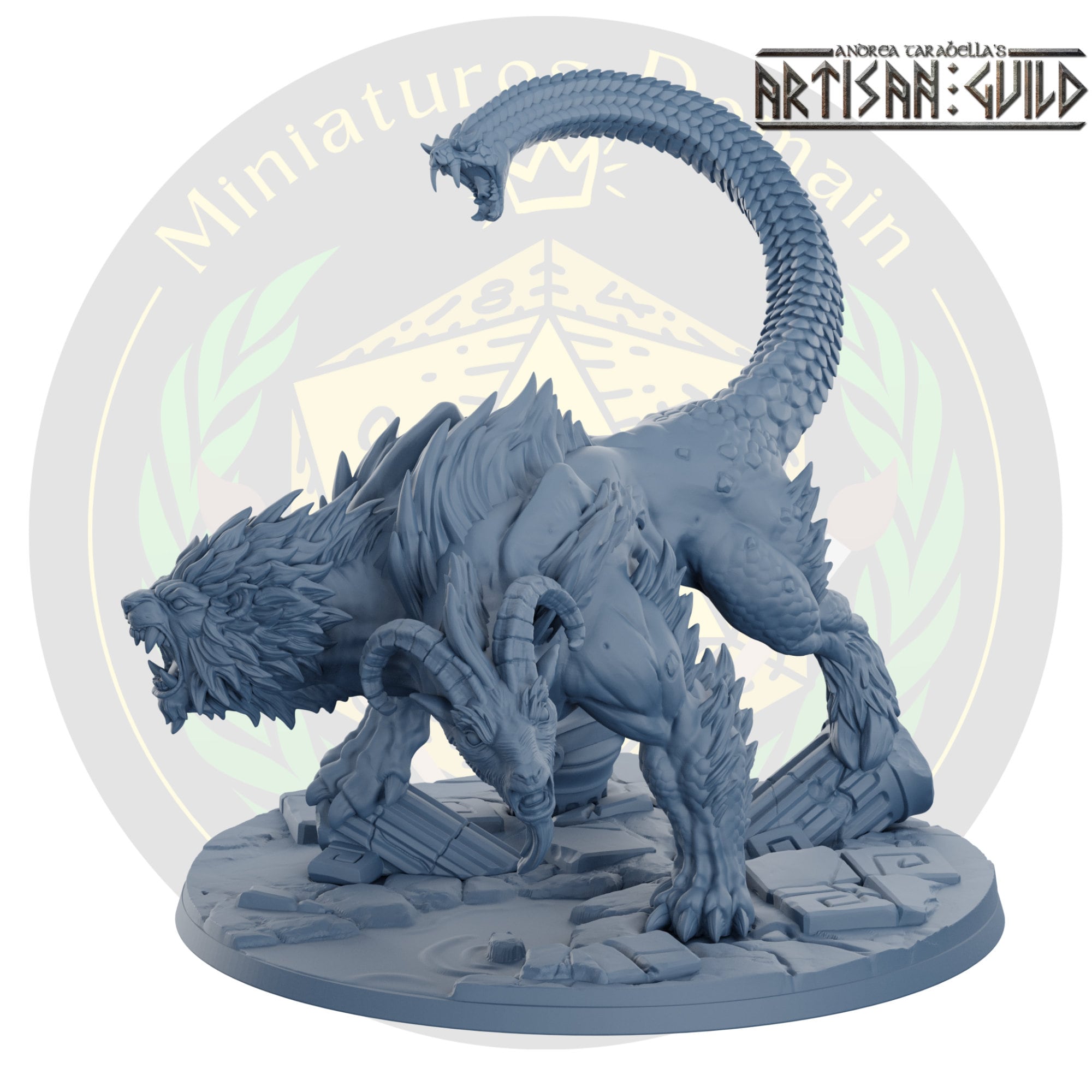 Chimera Monster AG Miniature Dungeons and Dragons Dnd Tabletop ...