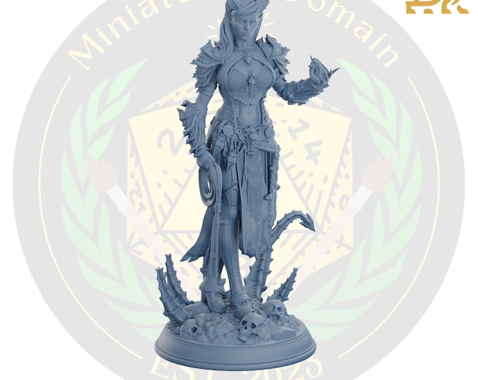 Tiefling Gladiator Tiefling Fighter Galaad | Miniature Dungeons and ...