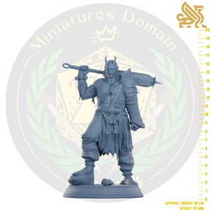 Oni Onslaughter Demon Mace DMS | Miniature Dungeons and Dragons Dnd ...