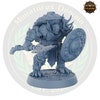 Tiefling Gladiator Tiefling Fighter Galaad | Miniature Dungeons and ...