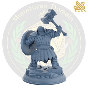 Tors of Delvdor - Dwarven Cleric Dwarf DMS | Miniature Dungeons and ...