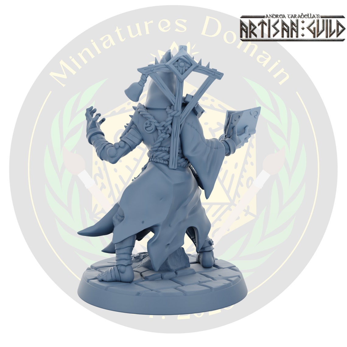 Female Cultist of Melmora Sorcerer Human AG Miniature Dungeons and ...