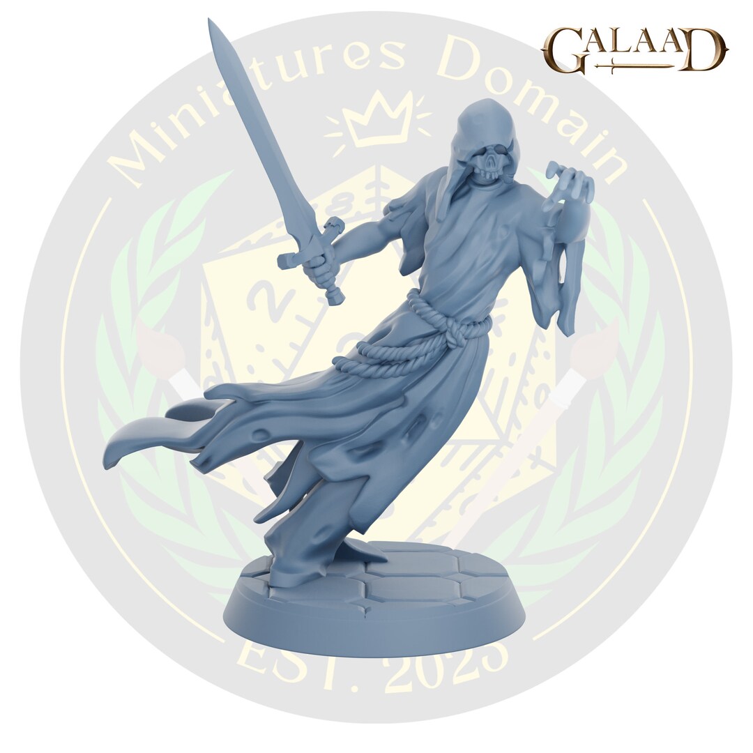 Specter With a Sword Galaad | Miniature Dungeons and Dragons Dnd ...